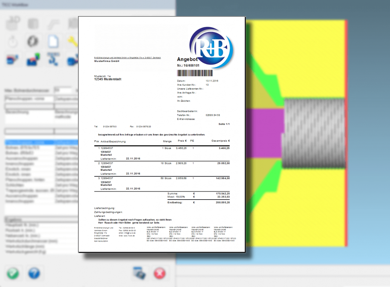 Kalkulationsverfahren - R+B Entwicklungs- und Vertriebs GmbH